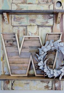 DIY Pallet Wood Letter | Pallet Furniture Plans