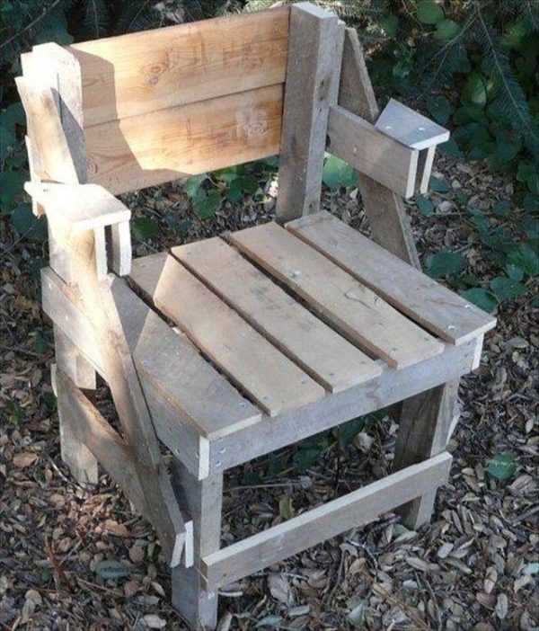 31 DIY Pallet Chair Ideas | Pallet Furniture Plans